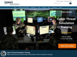 Cyber Threat Simulation | PPTX