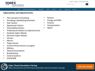 Cyber Threat Simulation | PPTX
