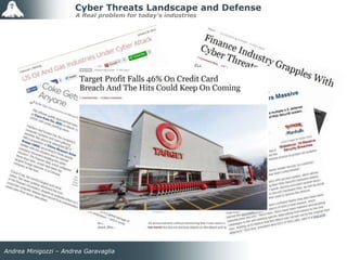 Cyber threats landscape and defense | PPTX