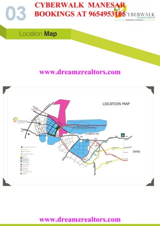 Cyberwalk Manesar, 9654953105, Cyberwalk Manesar Project | PDF | Malls ...