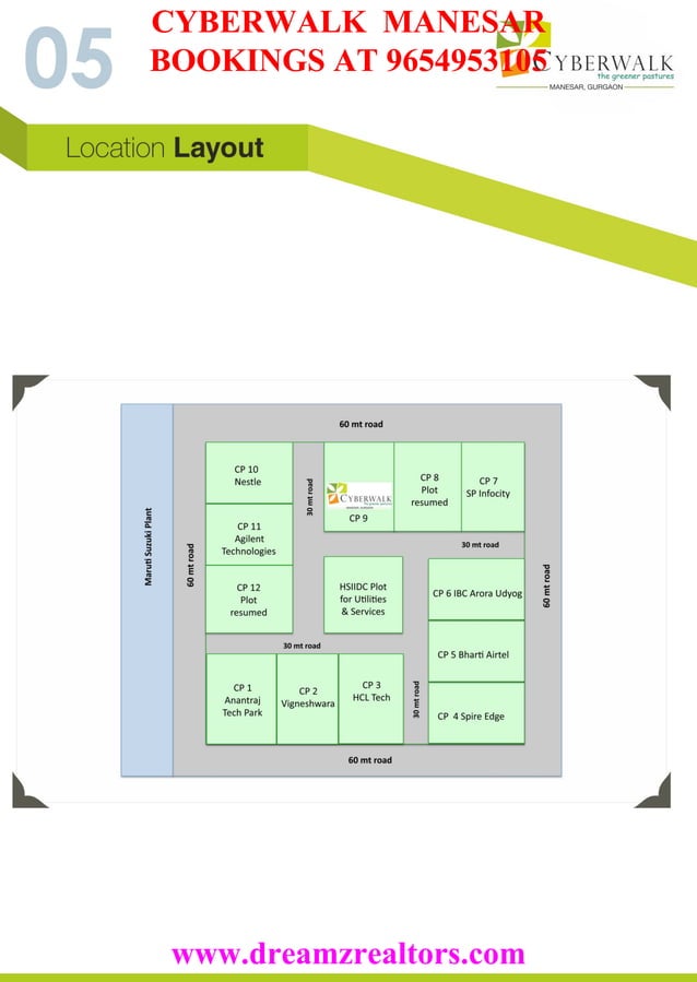 Cyberwalk Manesar, 9654953105, Cyberwalk Manesar Project | PDF | Malls ...