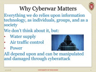 Cyberwar Gets Personal | PPTX