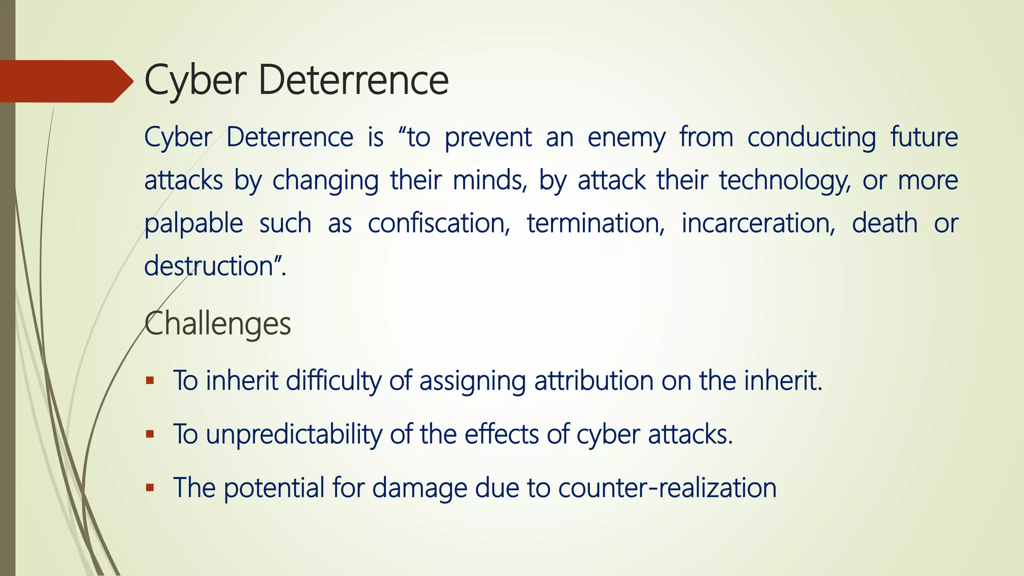Cyber warfare introduction | PPTX