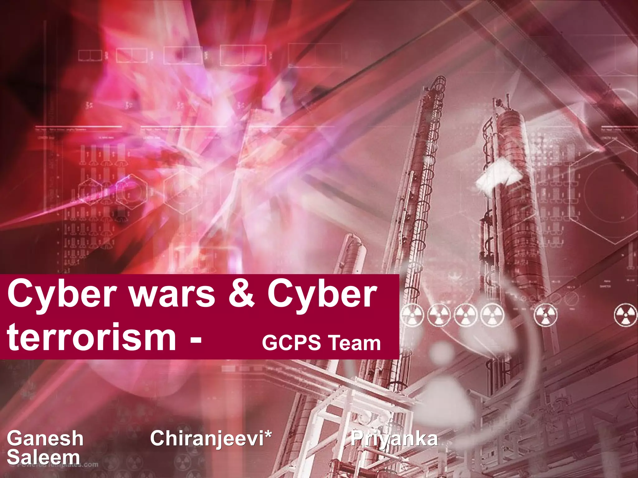 Cyber Wars And Cyber Terrorism | PPT
