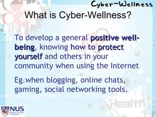 Cyber-Wellness | PPT