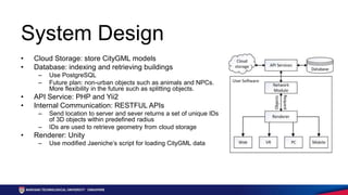 Cloud-Based Dynamic Streaming and Loading of 3D Scene | PPT