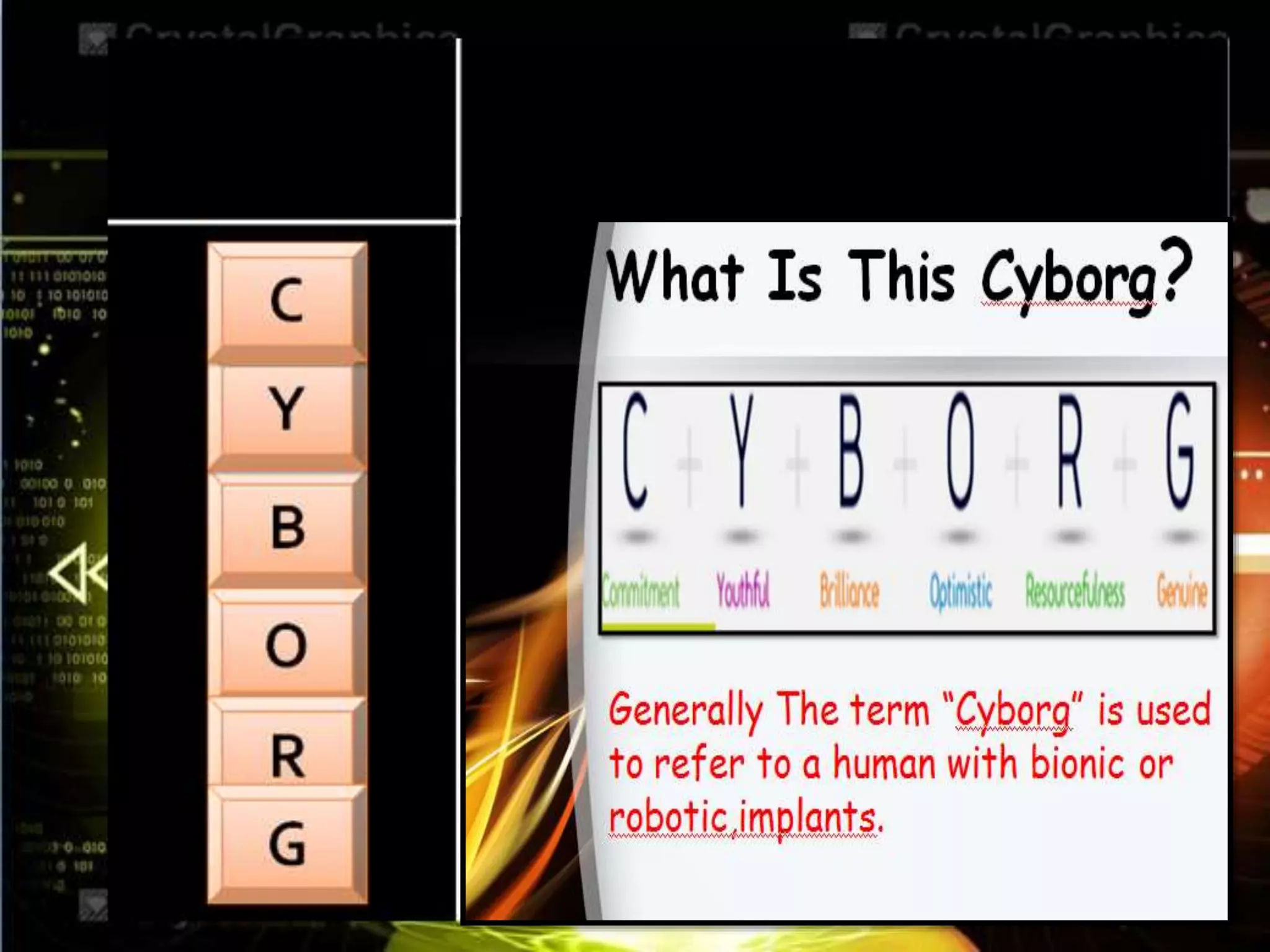 Cyborg cybernetic organism | PPTX
