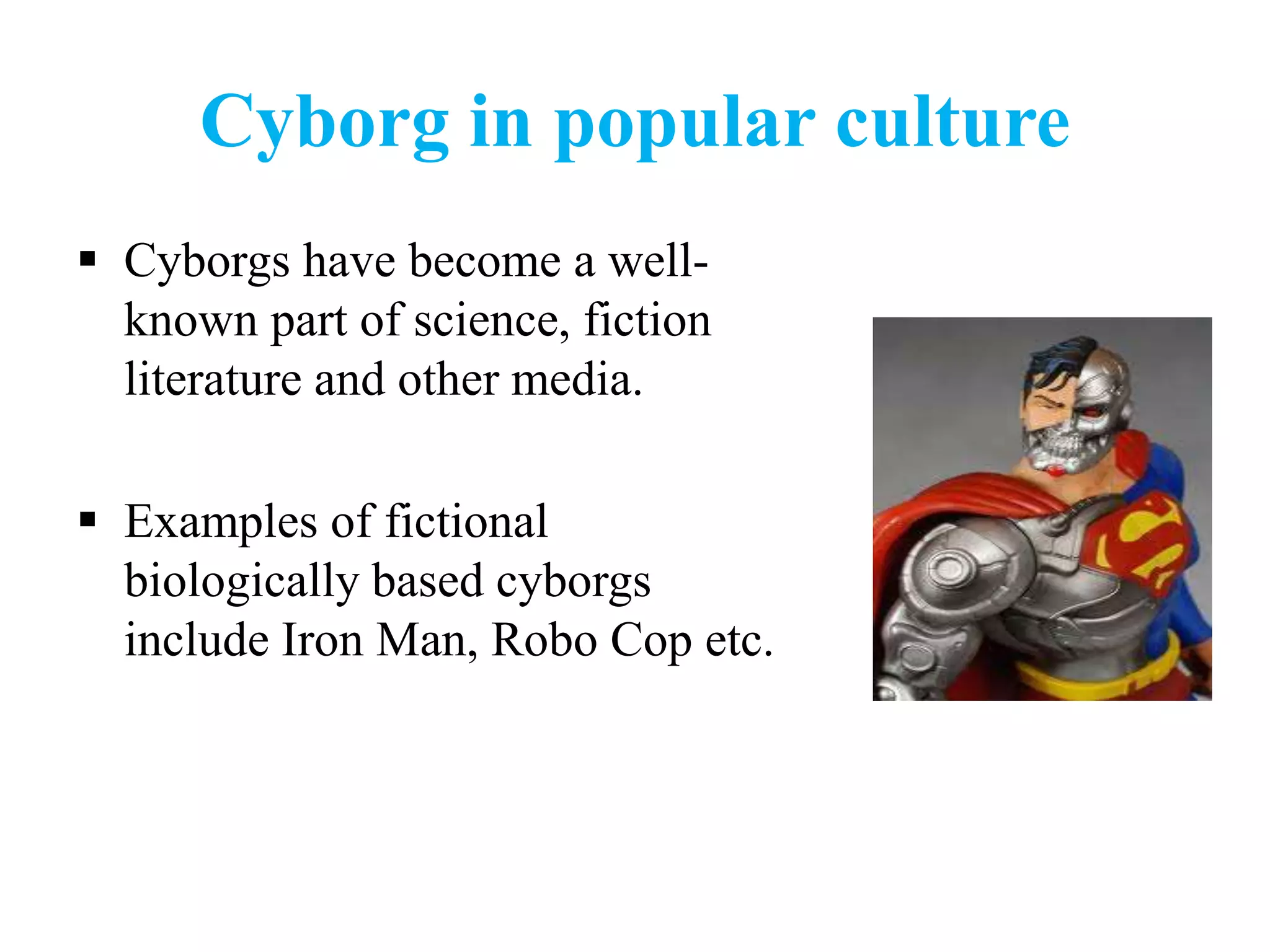 Cyborg ppt presentation | PPTX