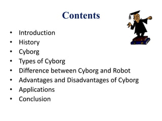 Cyborg ppt presentation | PPTX