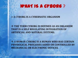 Cyborgs | PPSX