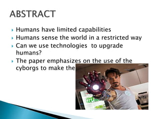 Cyborgs | PPTX