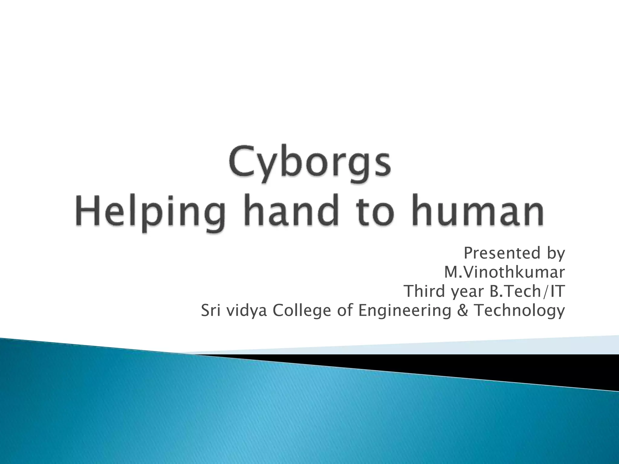Cyborgs | PPT