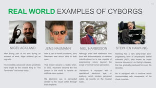 Cyborgs-The next generation human-robotic devices | PPTX