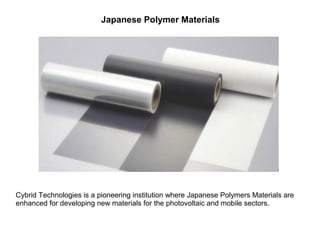 Japanese Polymer Materials | PPT