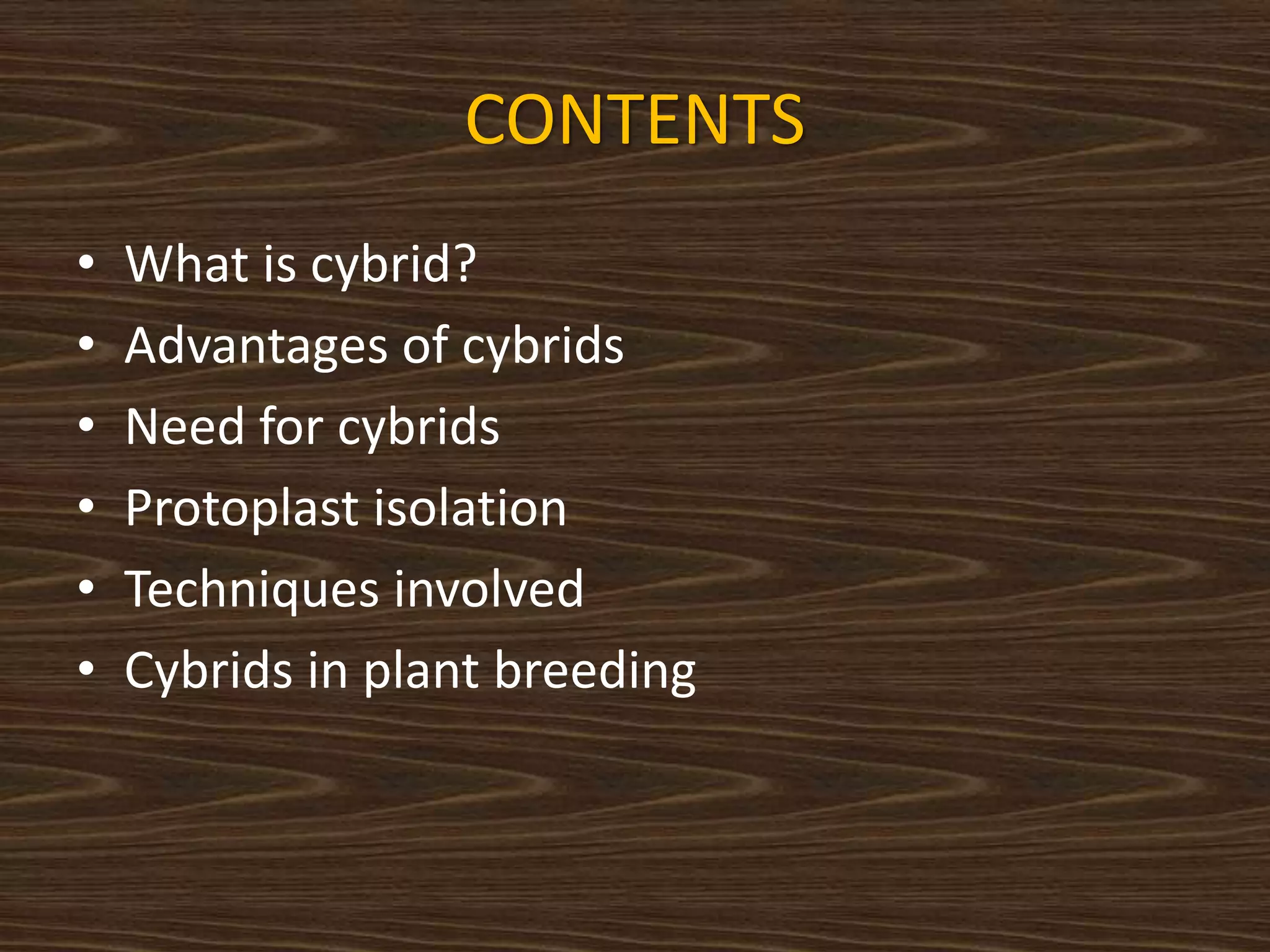 Cybrids | PPTX