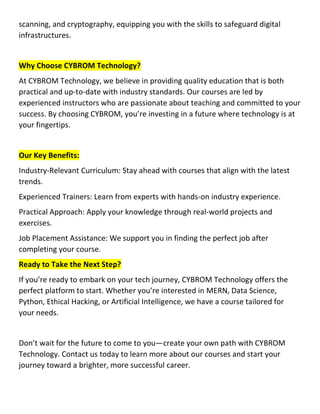 E&ICT IIT Guwahati X Cybrom Technology Indrapuri | PDF