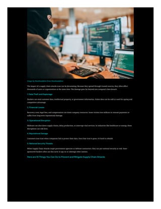 5 Common Supply Chain Attacks and How They Work | CyberPro Magazine | PDF