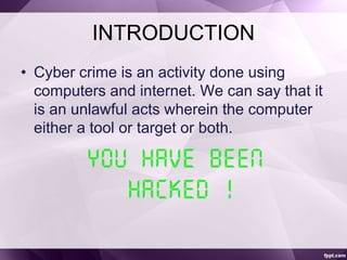 Cybercrimes | PPT