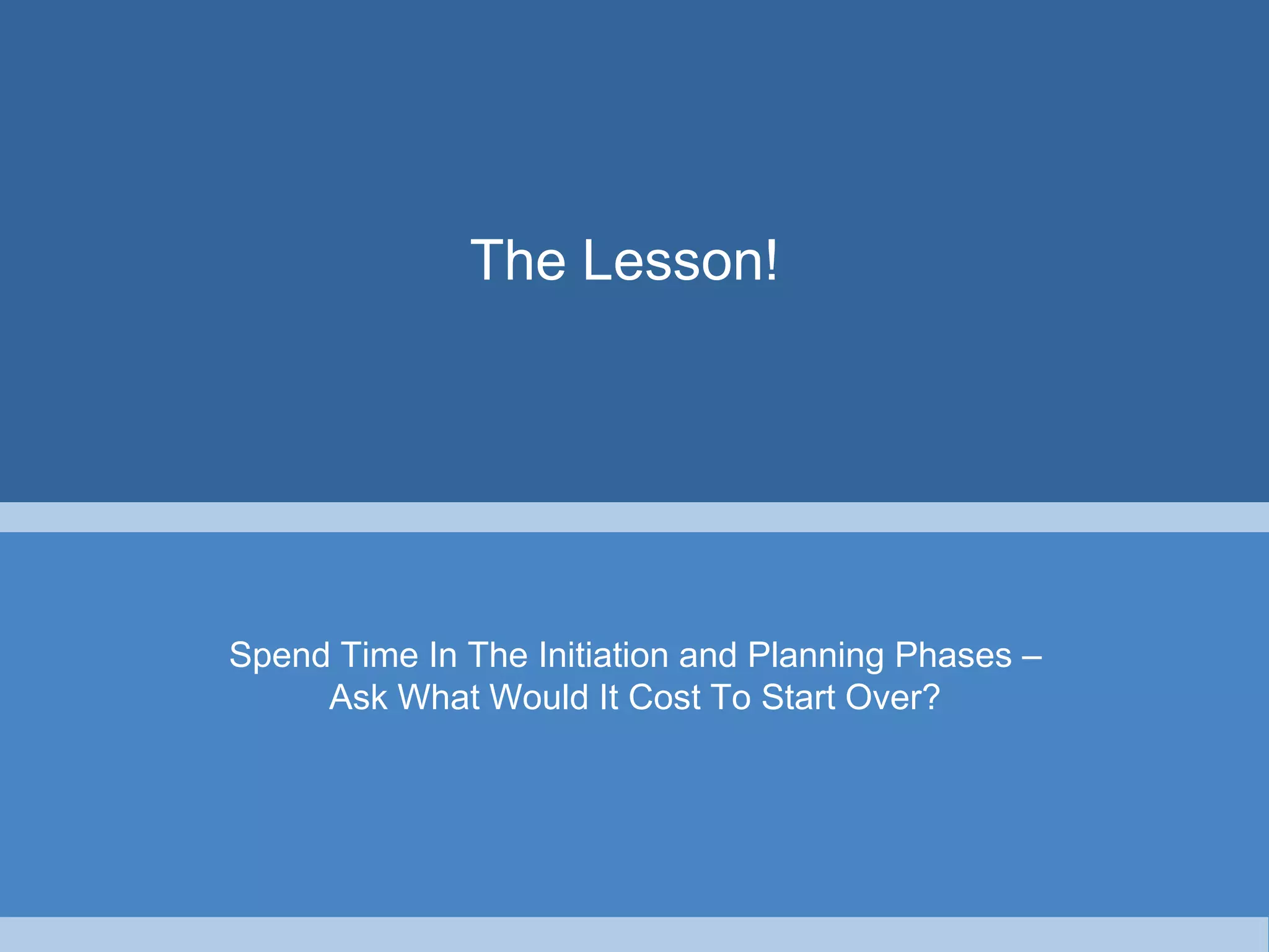 The Project Cycle Revisited | PPTX