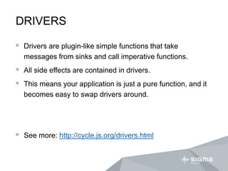 Cycle.js overview | PPT