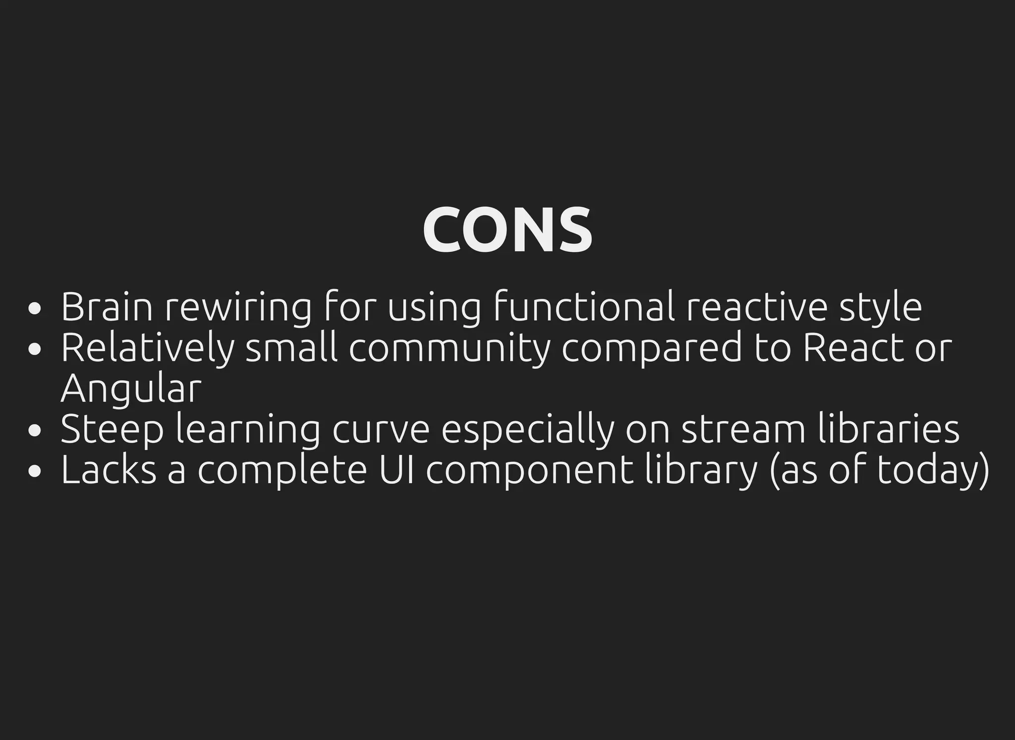Cycle.js - A functional reactive UI framework | PPT Cycle.js - A functional reactive UI framework | PPT