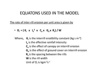 RUNOFF AND SEDIMENT YIELD | PDF