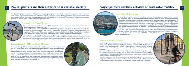 CycleCities brochure | PDF