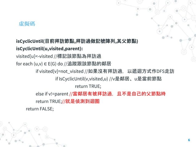 Cycle Detection In A Undirected Graph Ppt
