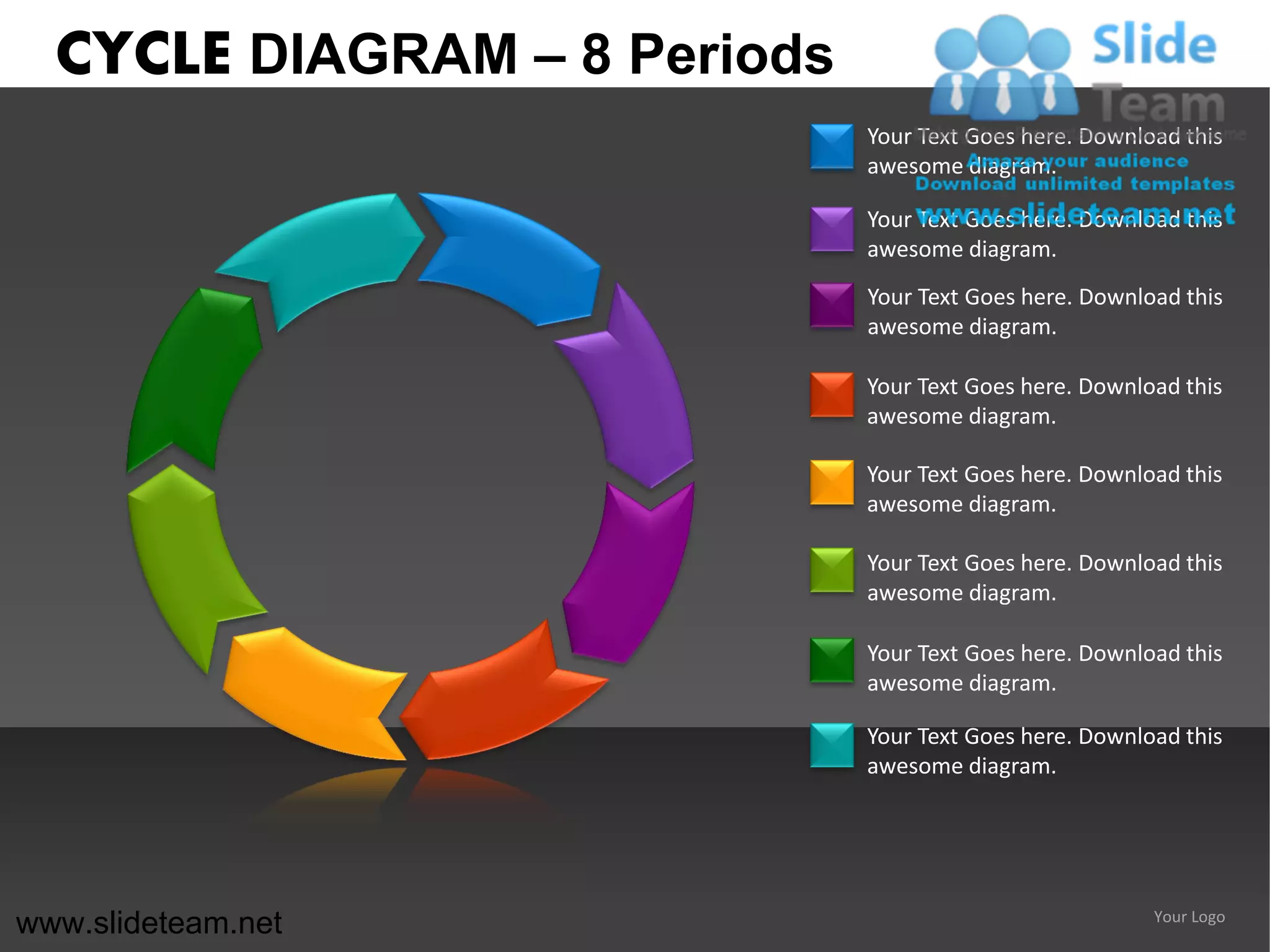 Cycle diagram powerpoint presentation templates. | PPT
