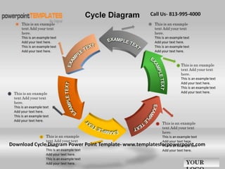 Cycle Diagram Powerpoint Template | PPTX