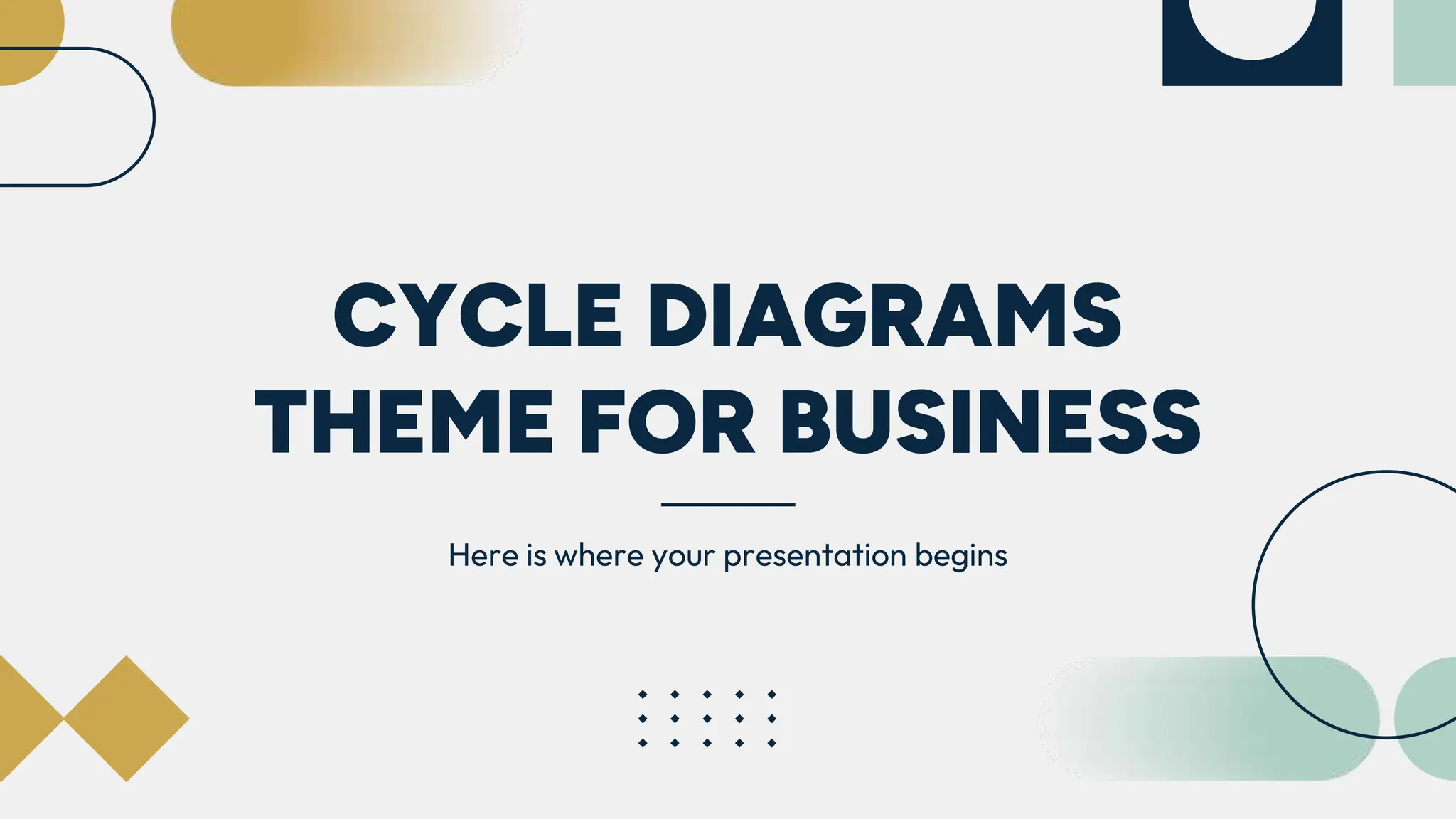Cycle Diagrams Theme for Business by Slidesgo.pptx