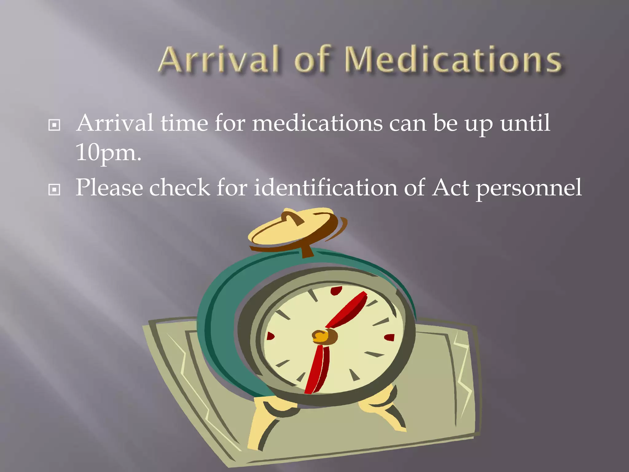Cycle monthly medication training | PPT