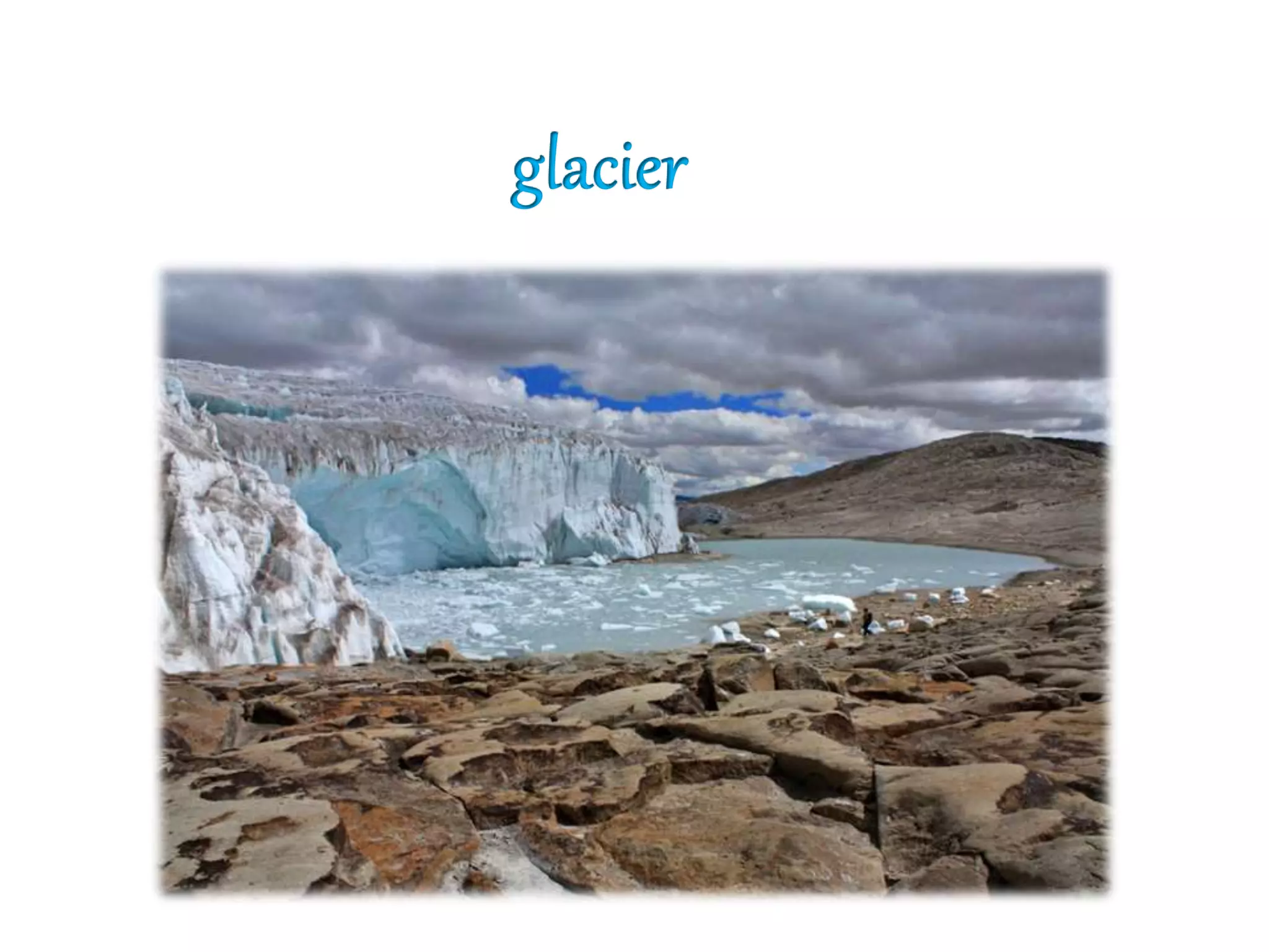 Cycle of Erosion (Glacier) | PPT