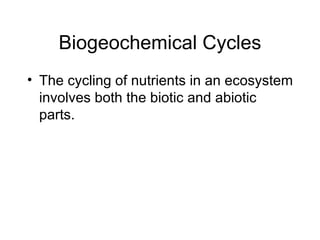 Cycles | PPT