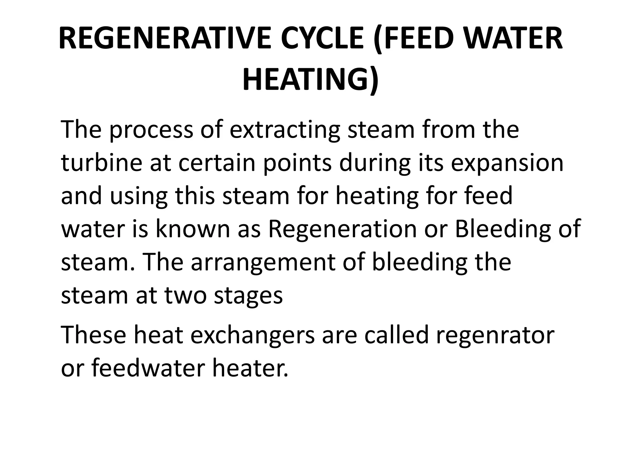 Types of thermodynamic Cycles for Power Generator | PPT
