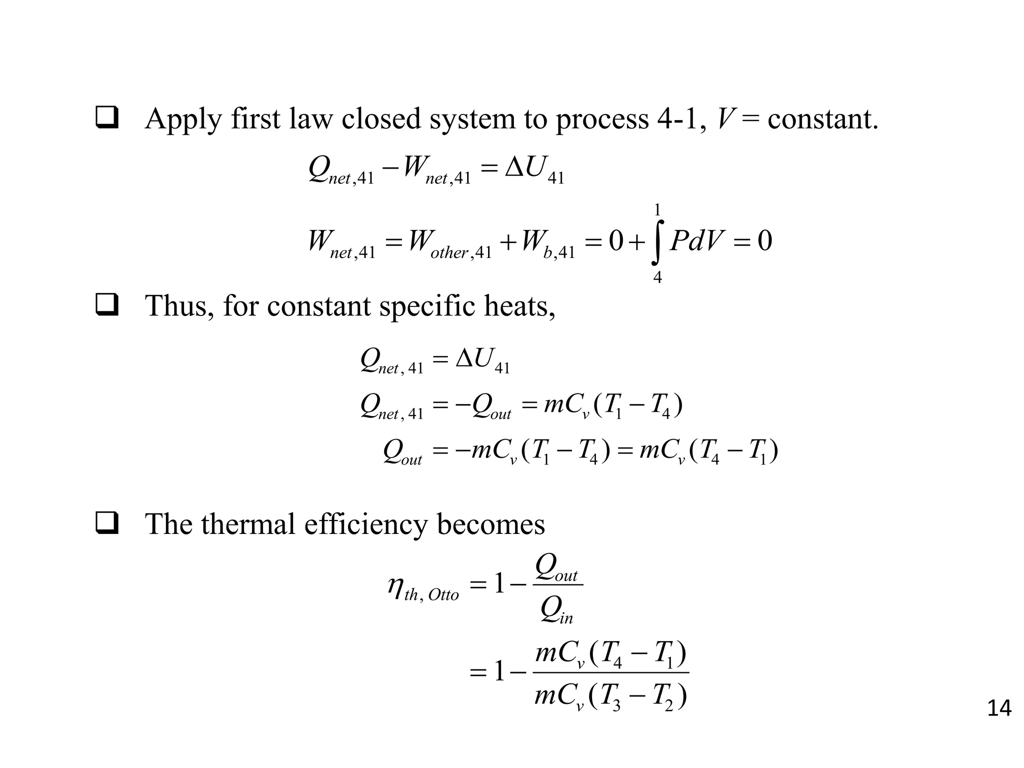 Thermodynamic Cycles - A Review - Carnot Cycle, Ideal Gas Law ...