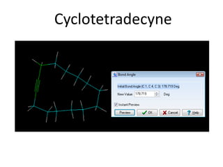 Cyclic alkynes | PPTX | Chemistry | Science