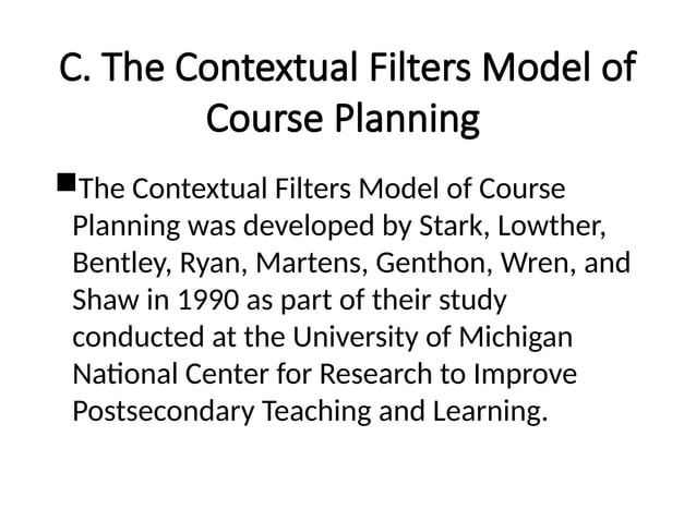 Cyclical Models of Curriculum Development.pptx | Education