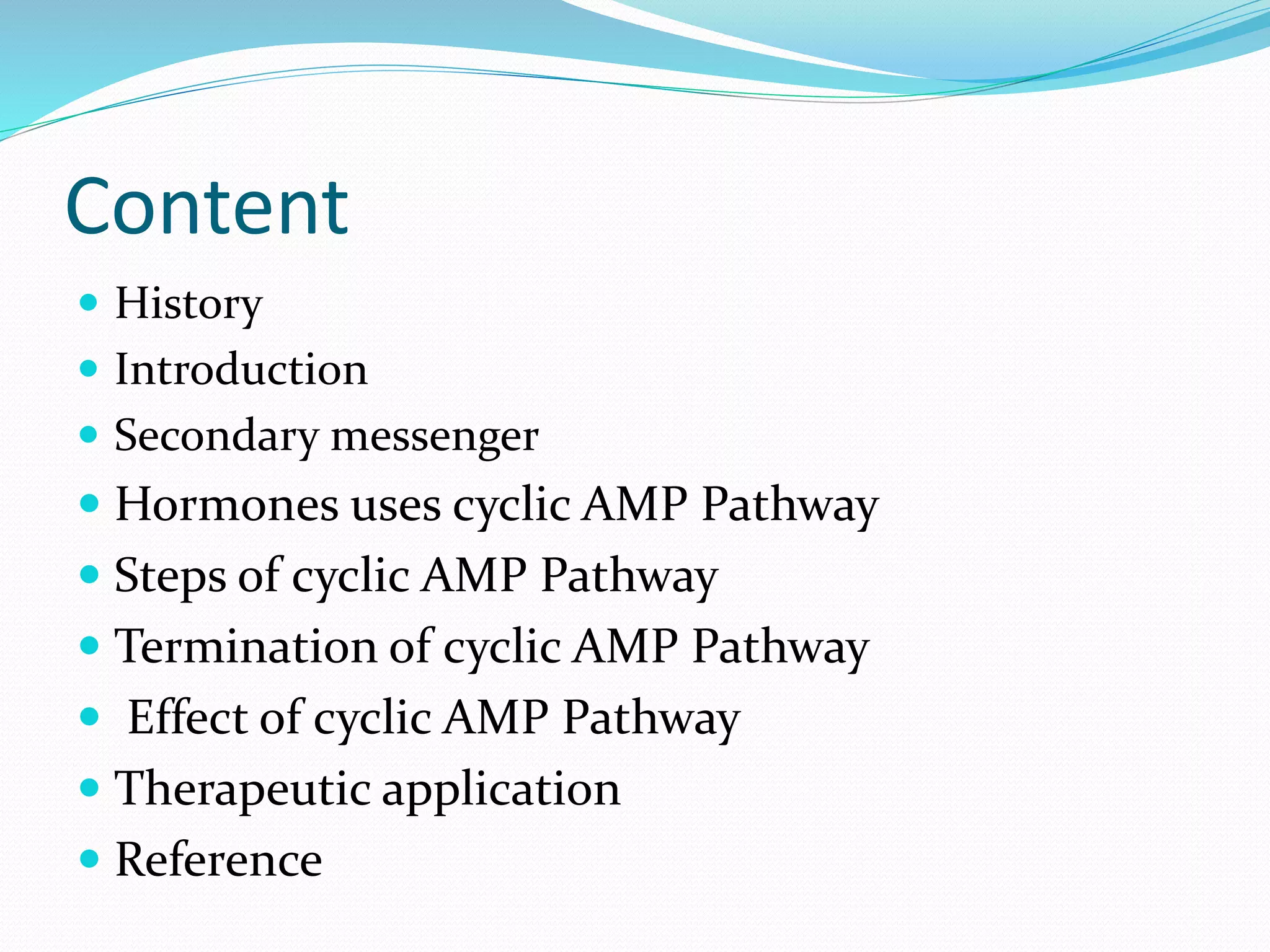 Cyclic amp pathway | PPT
