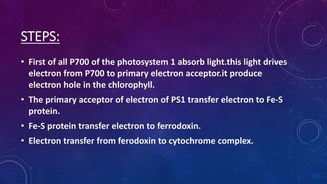 Cyclic phosphorylation | PPT