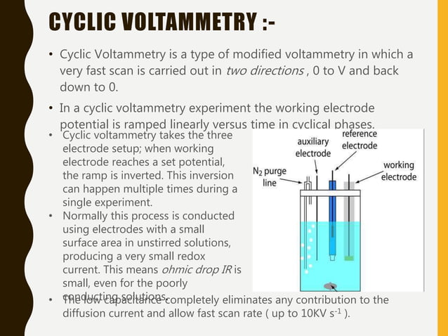 Cyclic voltammetry | PPTX | Chemistry | Science