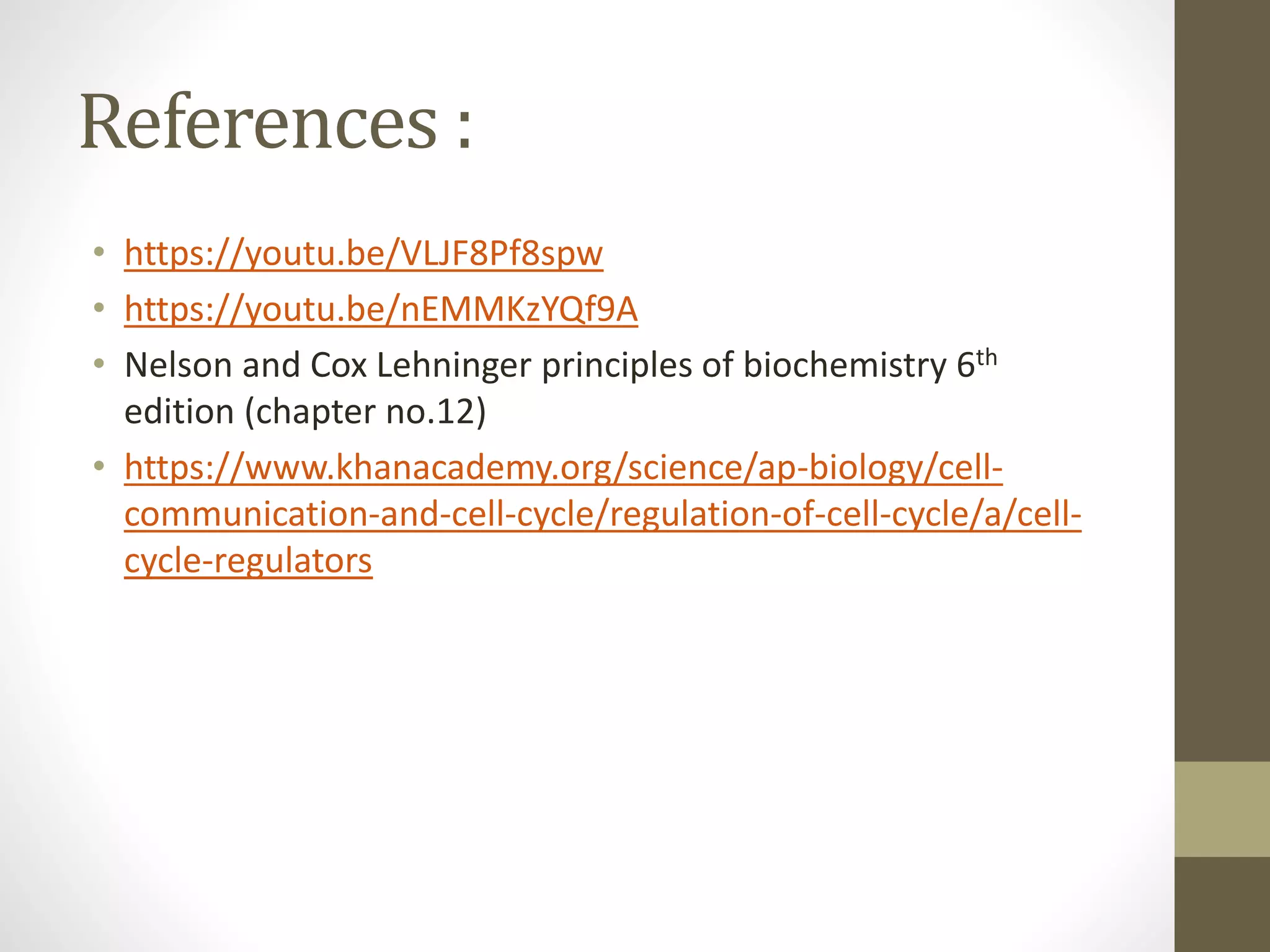 Cyclin dependent kinases | PPTX