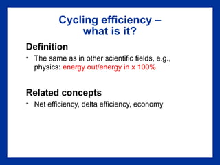 Efficiency Definition Physics