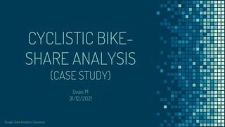 Cyclistic bike share case study | PPTX