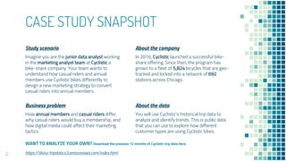 Cyclistic bike share case study | PPTX