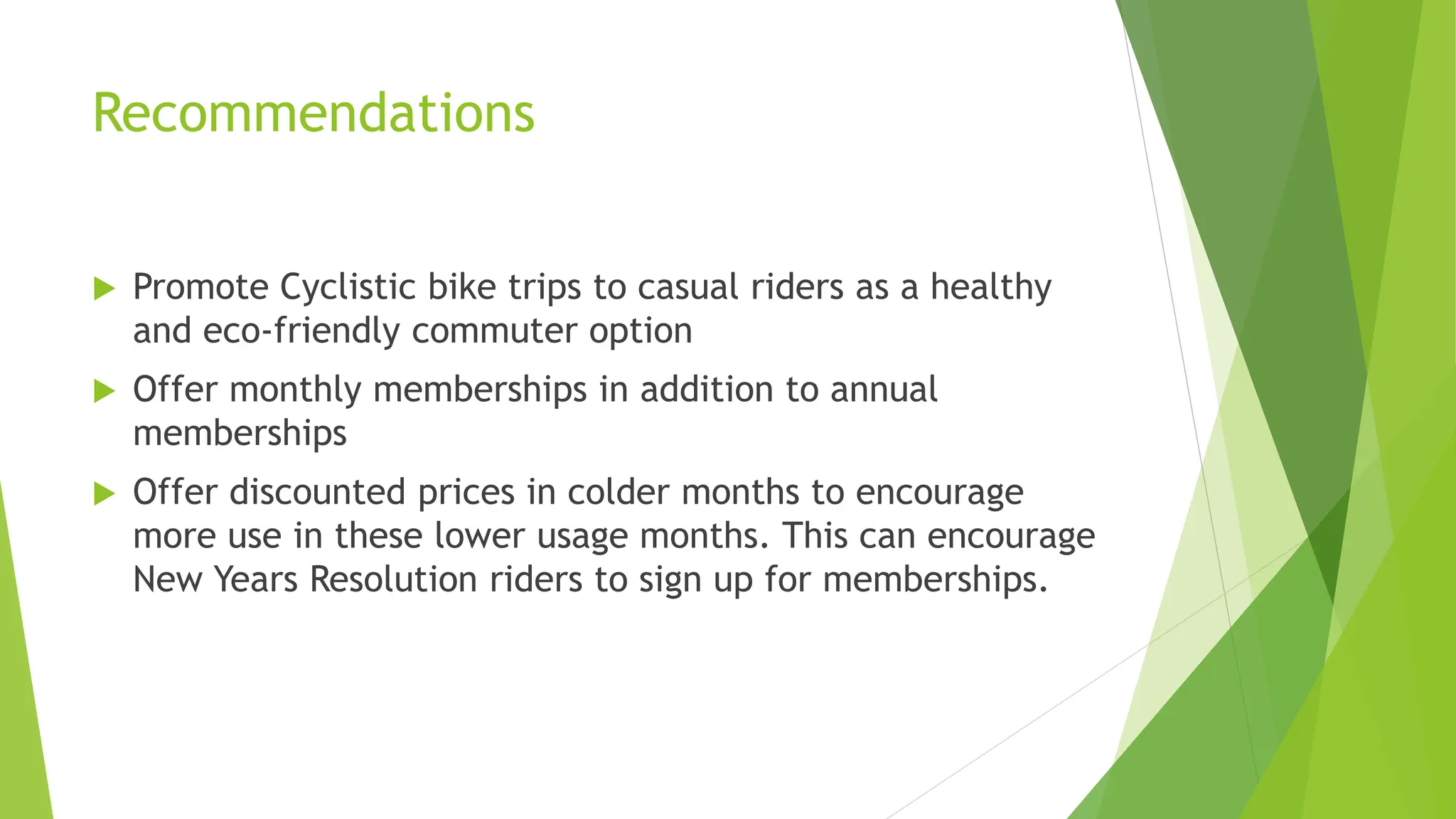 Cyclistic Memberships Data Analysis Project | PPTX