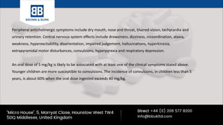 Cyclizine Hydrochloride - Summary of Product Characteristics | PPT