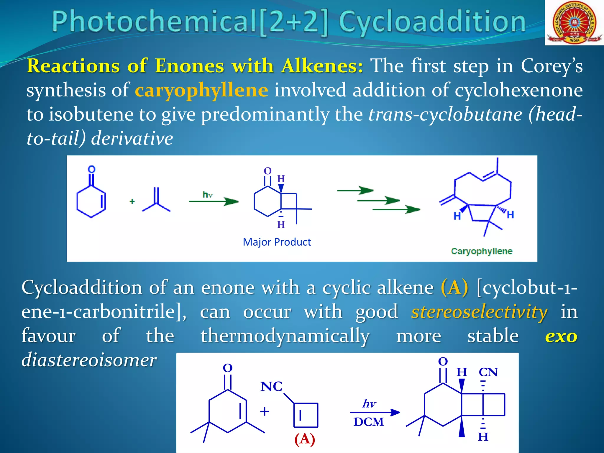 Cycloaddition reactions [2+2] | PPTX