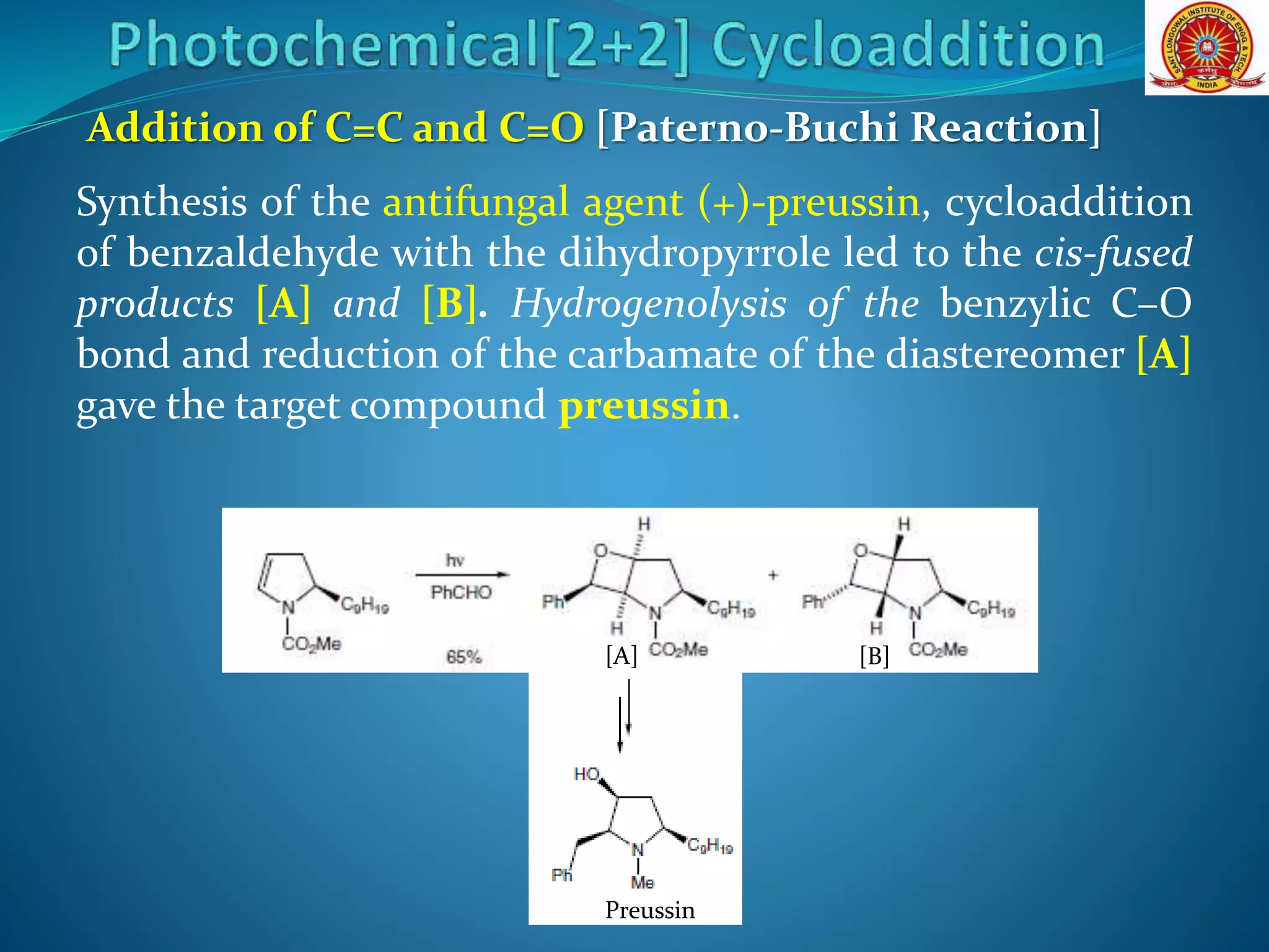 Cycloaddition reactions [2+2] | PPTX