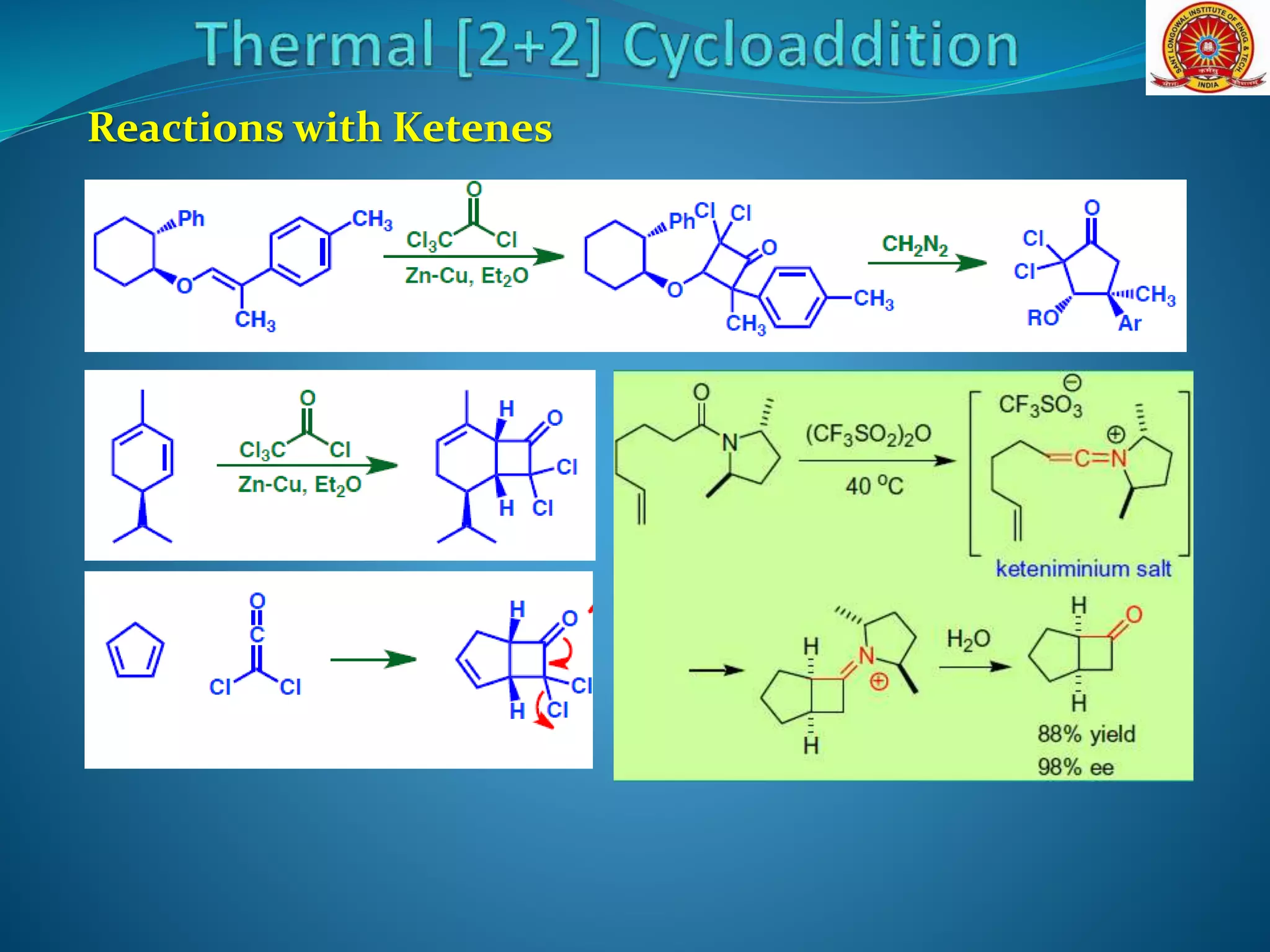 Cycloaddition reactions [2+2] | PPTX